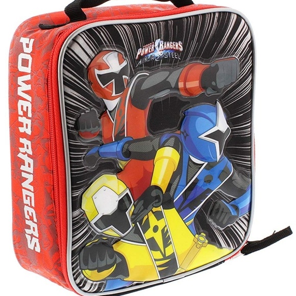 Accessories | Nwt Power Rangers 3d Molded Lunchbox Bag Tote | Poshmark